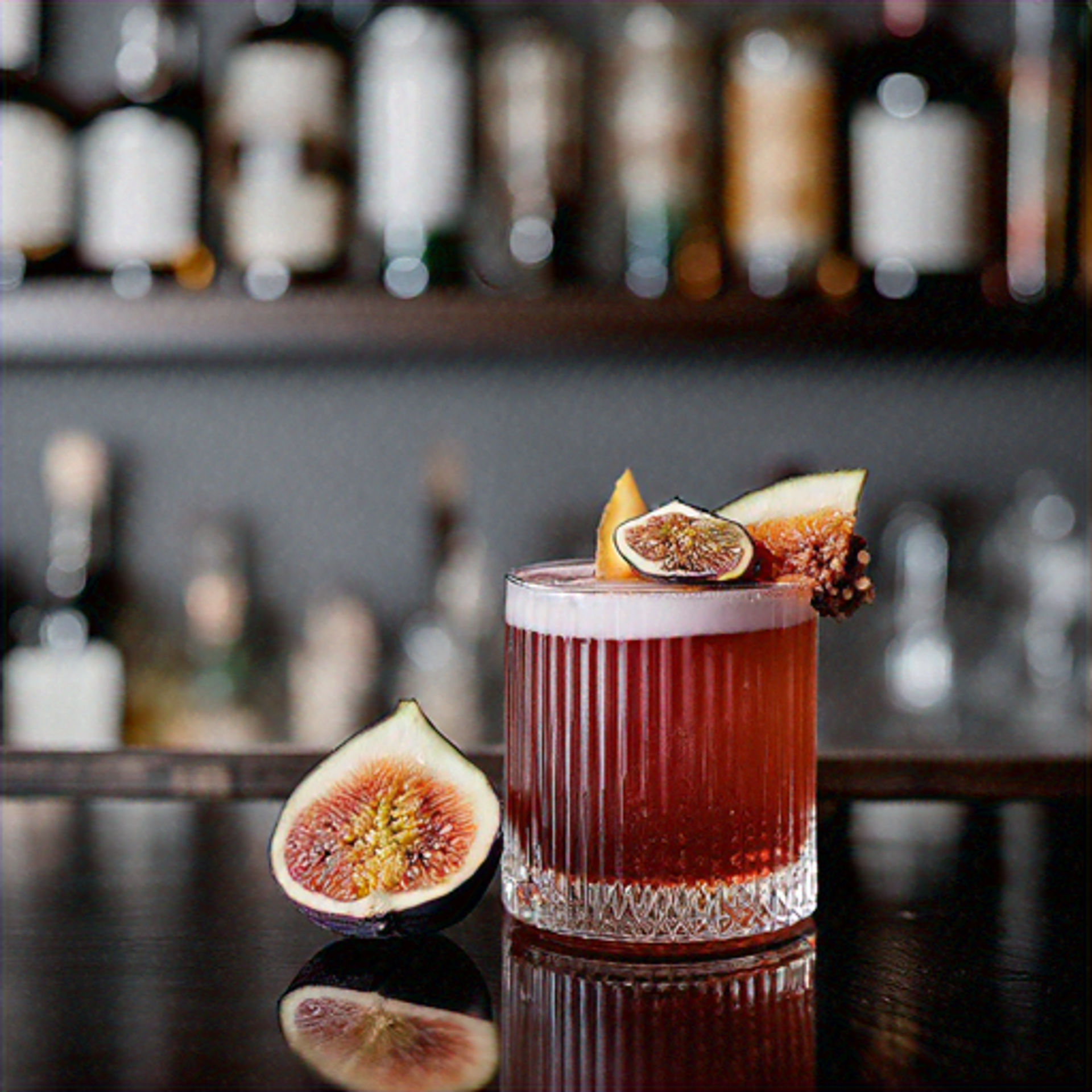 Winter Fig Tequila Solstice, Cozy winter cocktail with roasted figs and ...