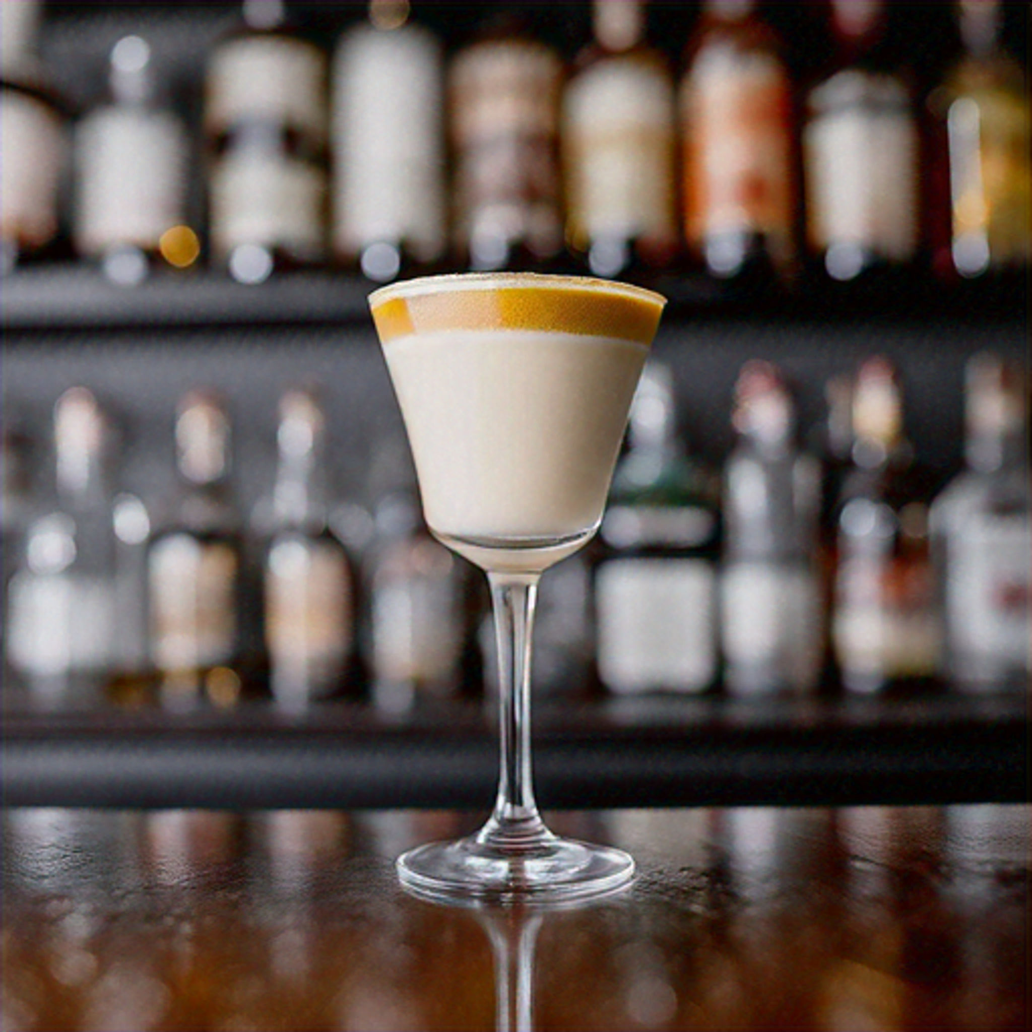 Winter's Velvet Elixir, Cozy winter cocktail with Amarula, vodka, and ...