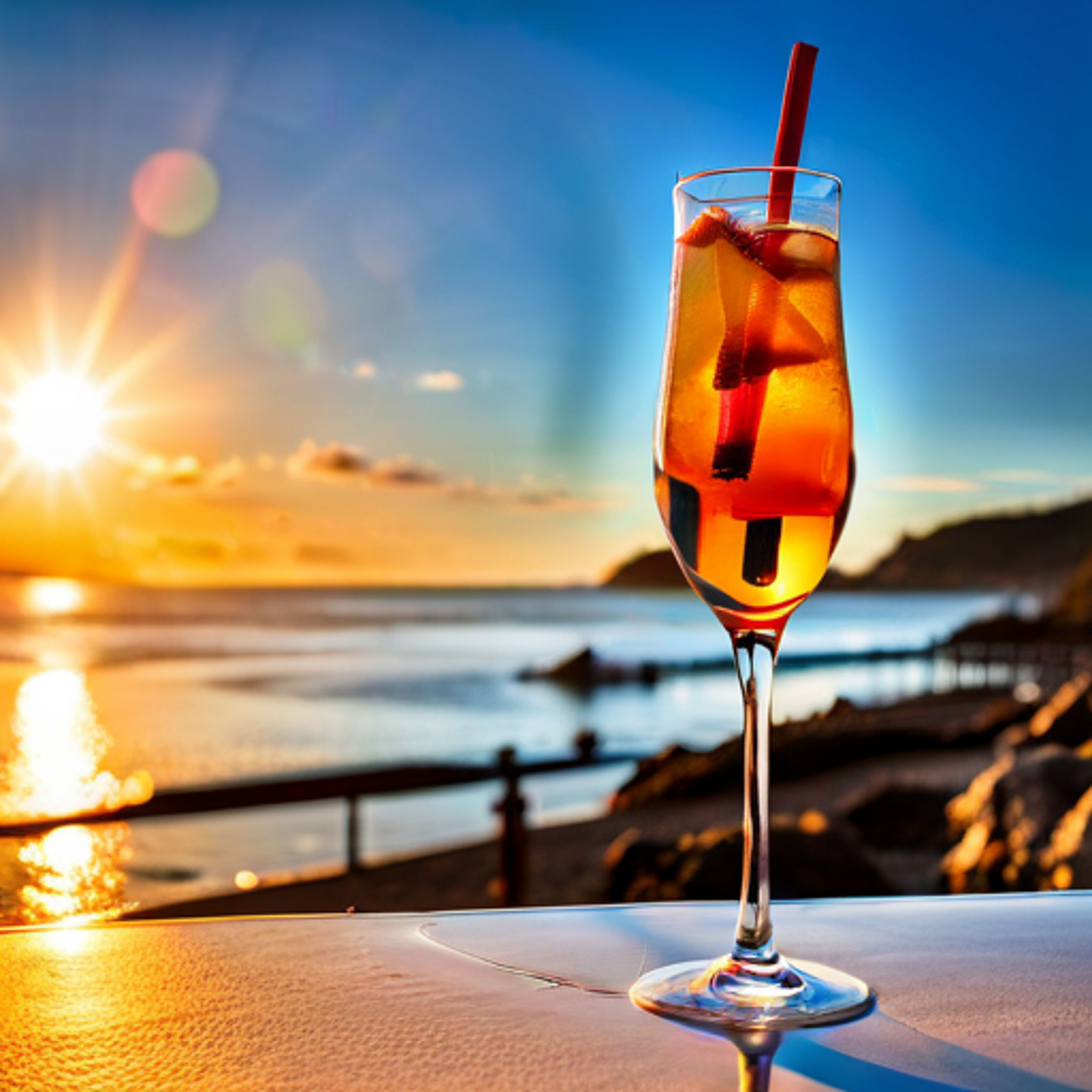 Zen Zest Spritz, Serenity and focus cocktail