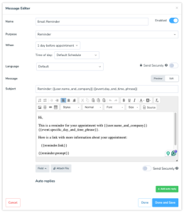 Appointment Reminder Emails: Templates, Timing & Best Practices