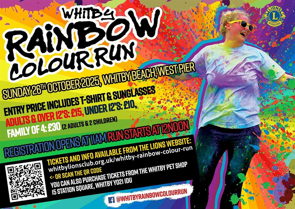 Whitby Rainbow Colour Run | Apuama