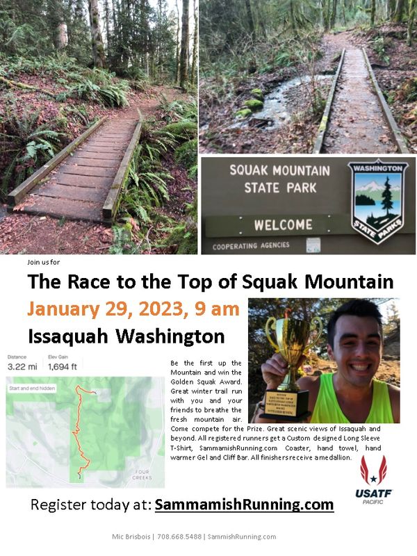 Race to the Top of Squak Mountain 2024 | Apuama