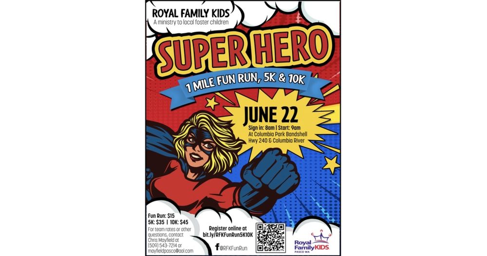 Royal Family Superhero Fun Run, 5K, 10K | Apuama