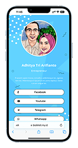 Dosen Biolink: 100 Template Json Bio Link Siap Pakai