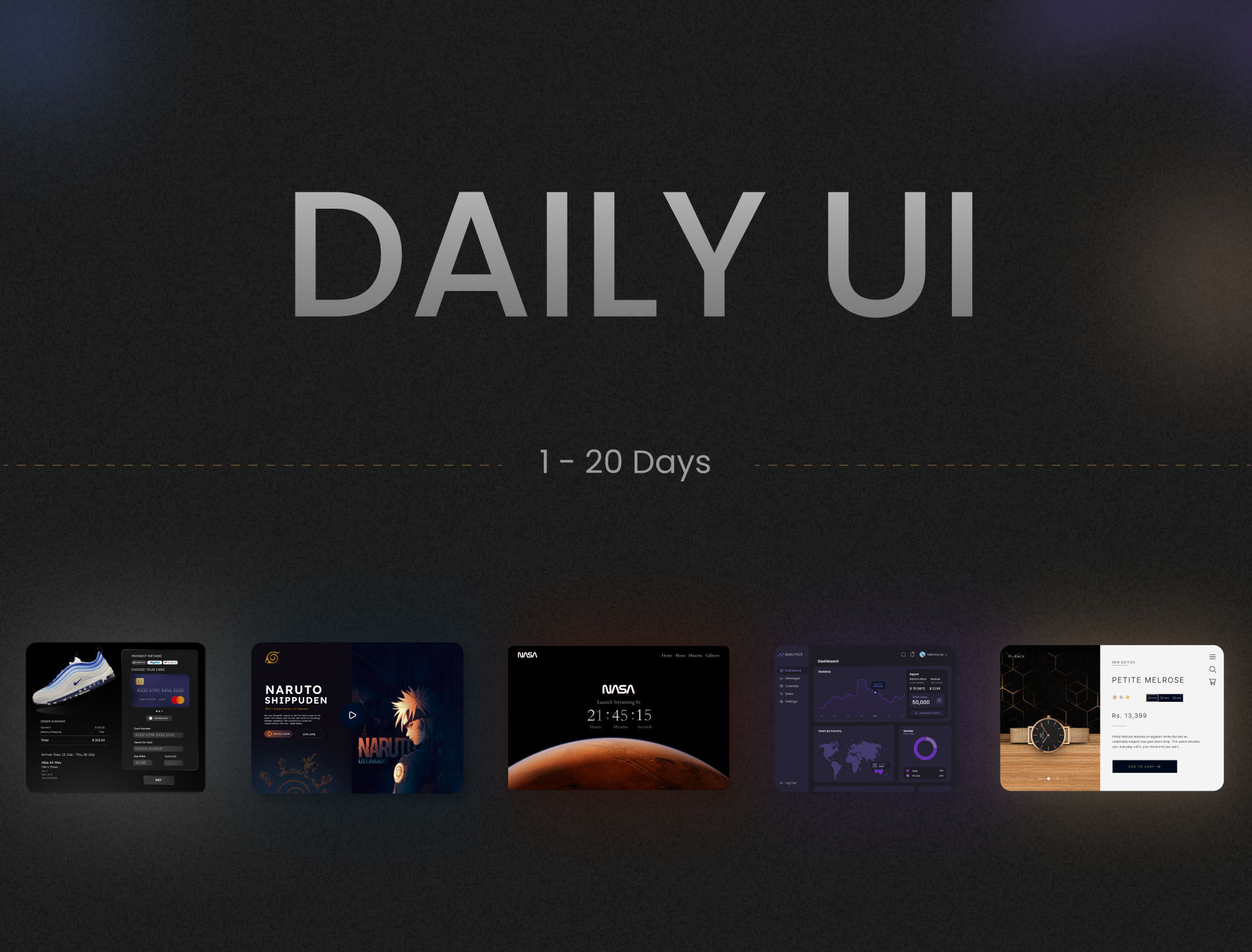 Nidhi Kumar - UI/UX Designer Portfolio