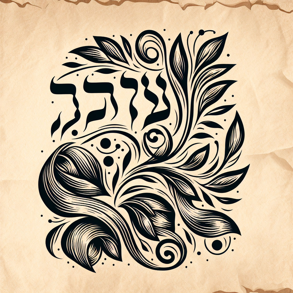 "Hebrew Script Tattoos: Font Styles That Enhance Feminine Beauty ...
