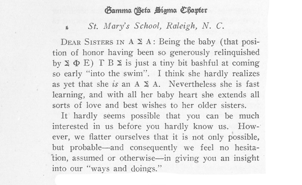 Timeline - Alpha Sigma Alpha