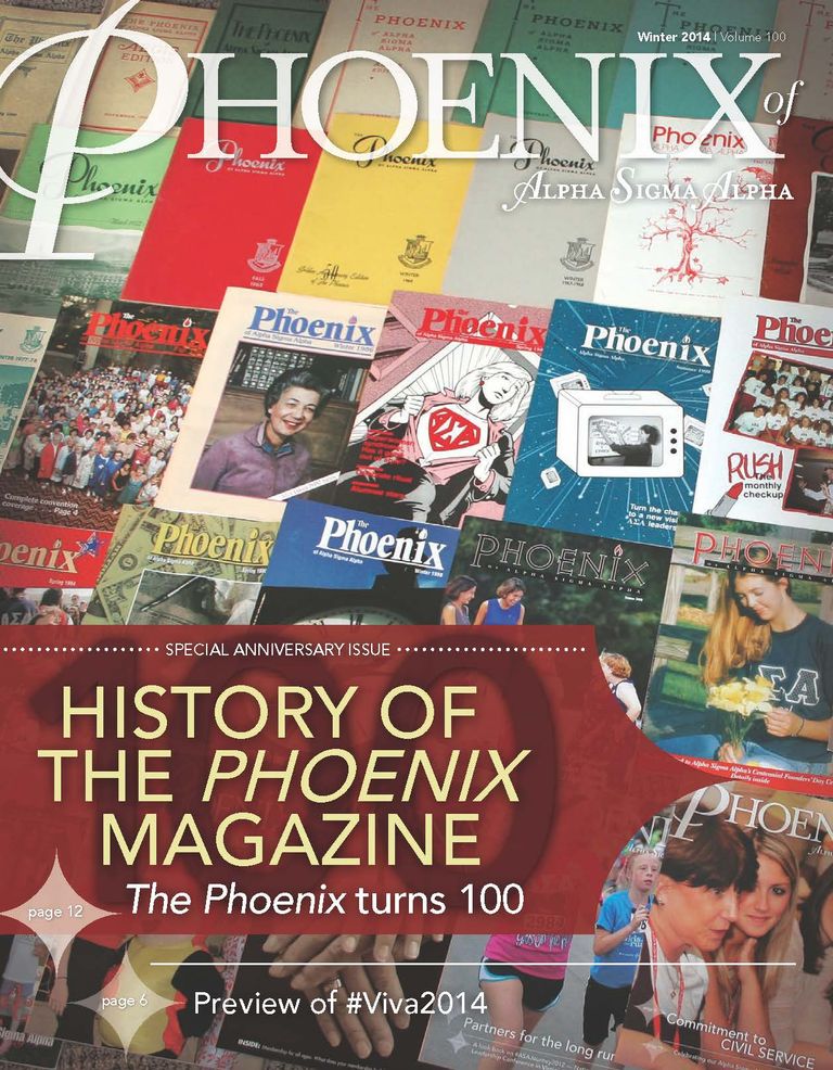 Phoenix of Alpha Sigma Alpha celebrates 100 years - Alpha Sigma Alpha