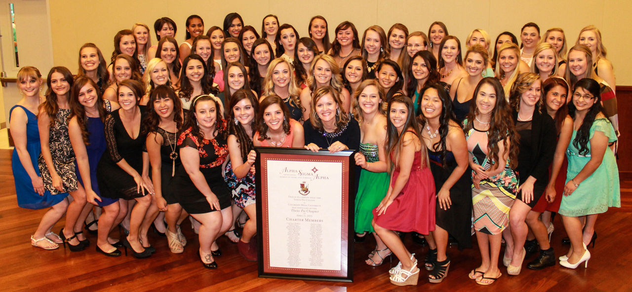 Theta Psi Chapter installed - Alpha Sigma Alpha