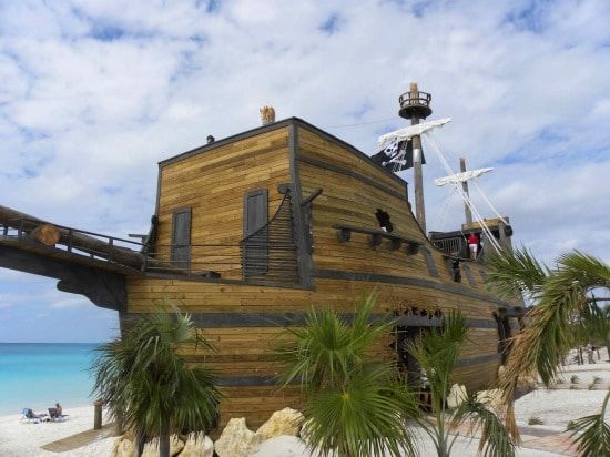 New Captain Morgan Bar on Half Moon Cay