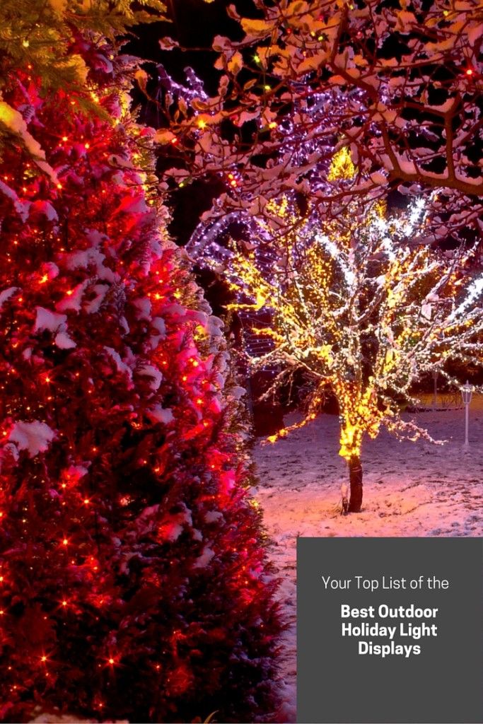 The Best Outdoor Holiday Light Displays