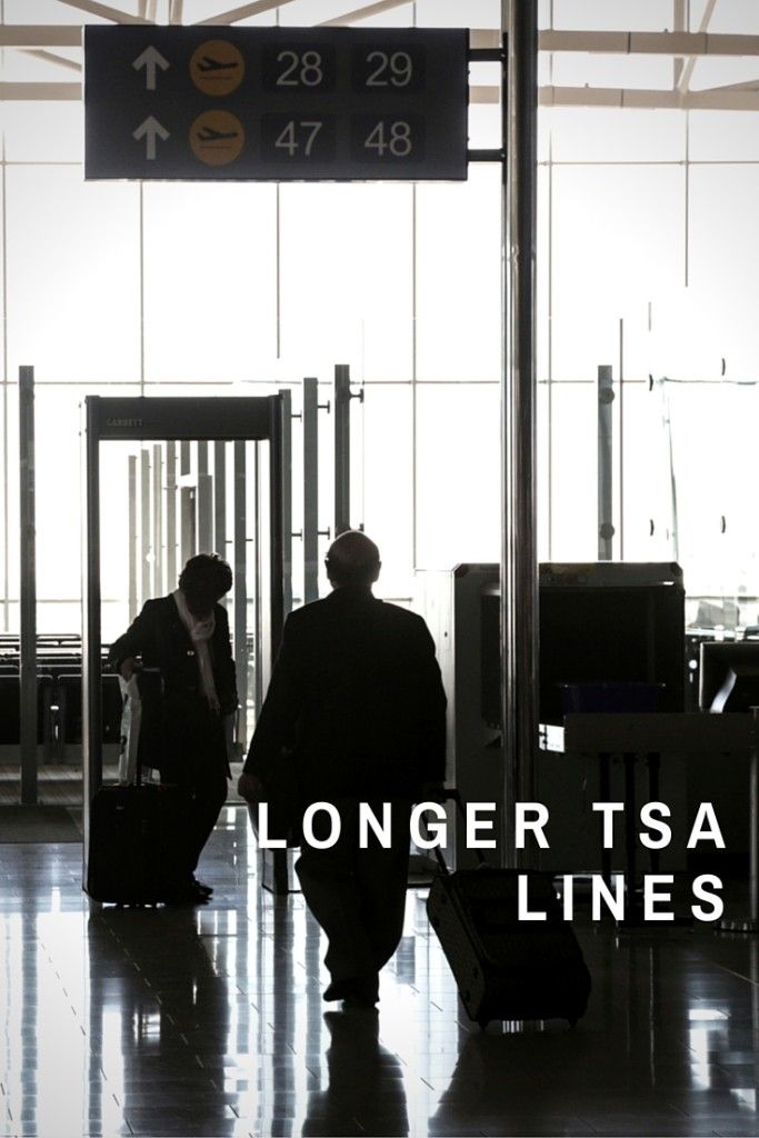 Longer TSA Lines And How To Cope