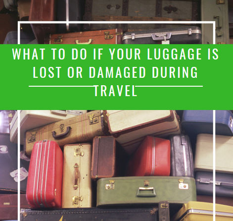 What To Do If Your Luggage Is Lost Or Damaged During Travel