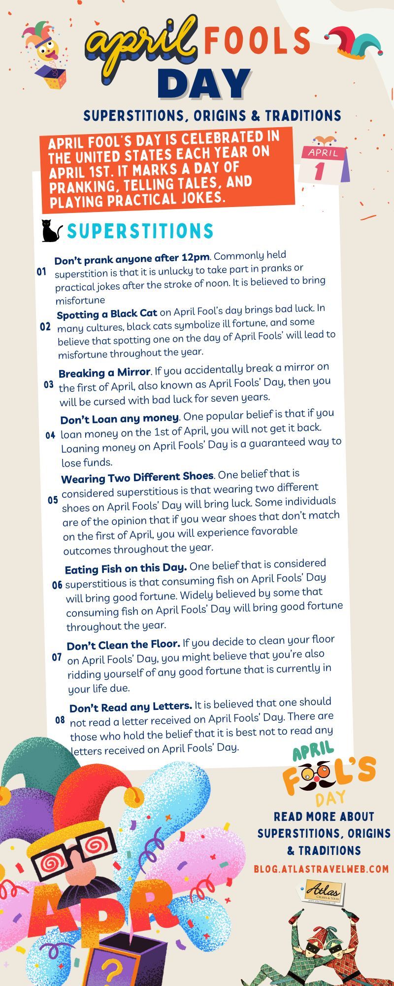 April Fools' Day Superstitions, Origins & Traditions