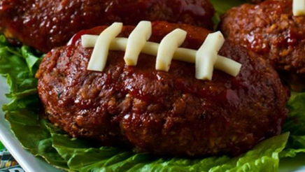 Football Shaped Food Ideas for Super Bowl - TasteForCooking
