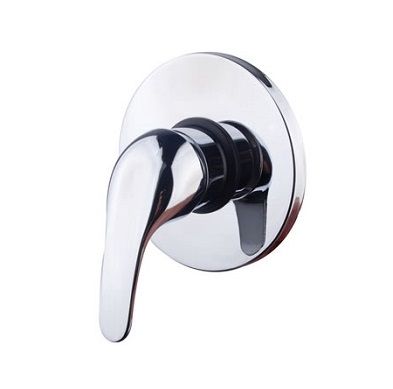 ASL73W Chrome Round Shower Mixer (115mm Plate) - Melbourne Bathroom Shop