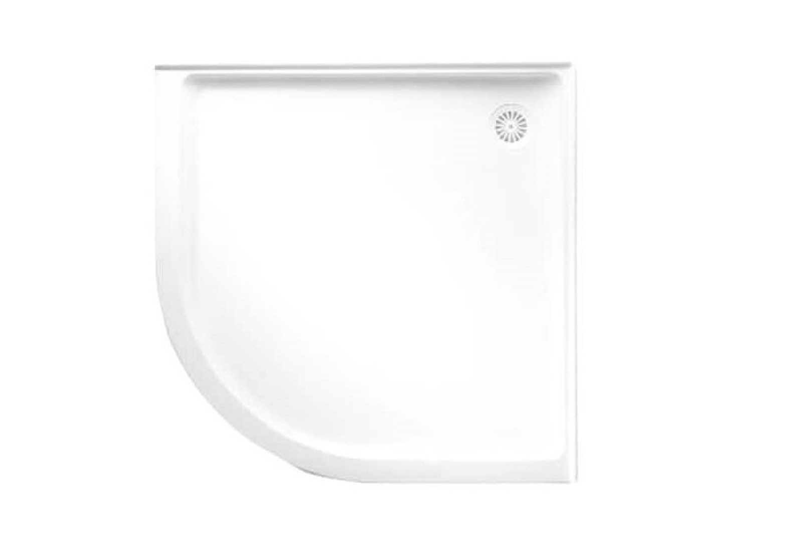 POLYMARBLE 914X914 CURVED SHOWER BASE - AUSTRALIAN MADE - Melbourne ...