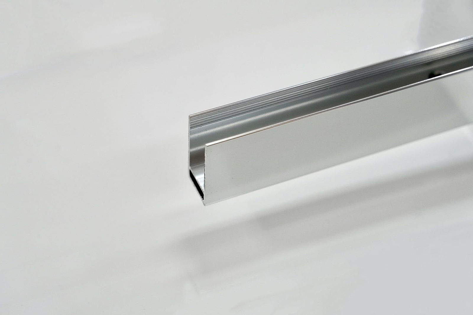 10mm Square Wall Channel Chrome | Fast Delivery & Best Price