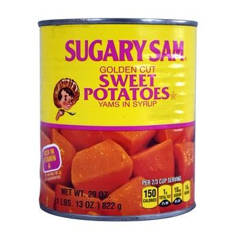 Trozos Camote Almibar Sugary Sam | Auto Mercado