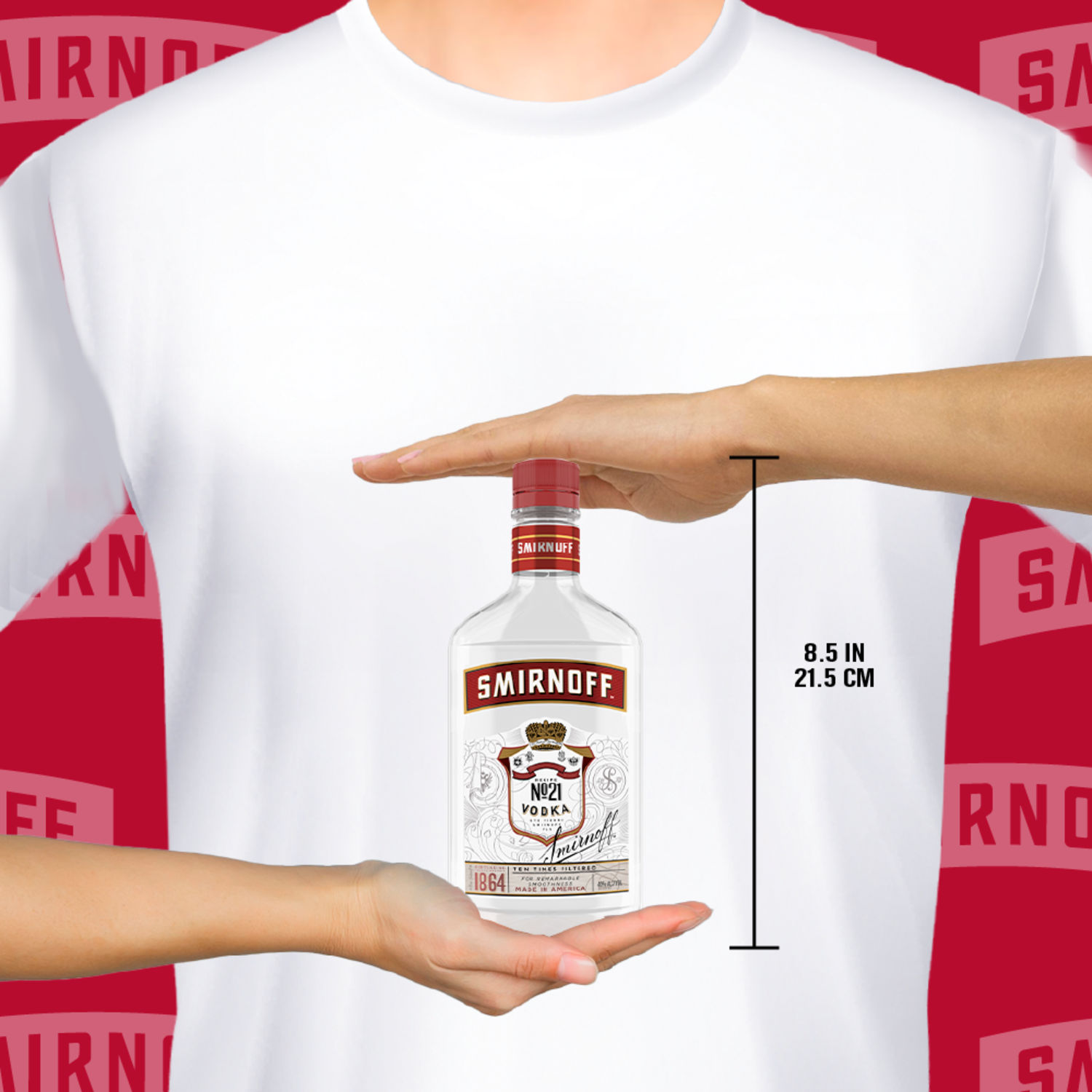 Vodka Estandar Smirnoff Botella 375 Ml | Auto Mercado