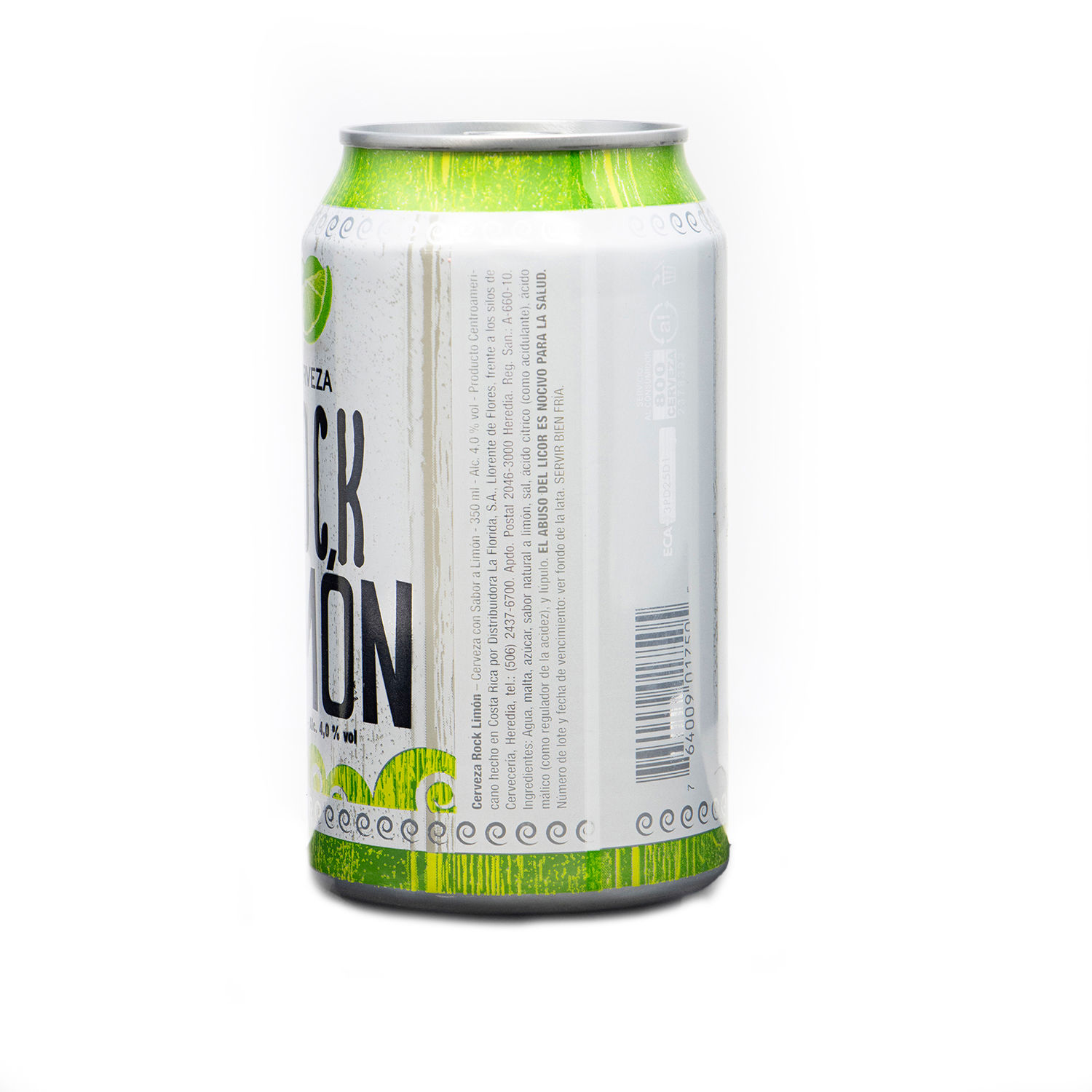 Cerveza Nacional C.limon Costa Rica Rock Ice Lata 350 Ml | Auto Mercado