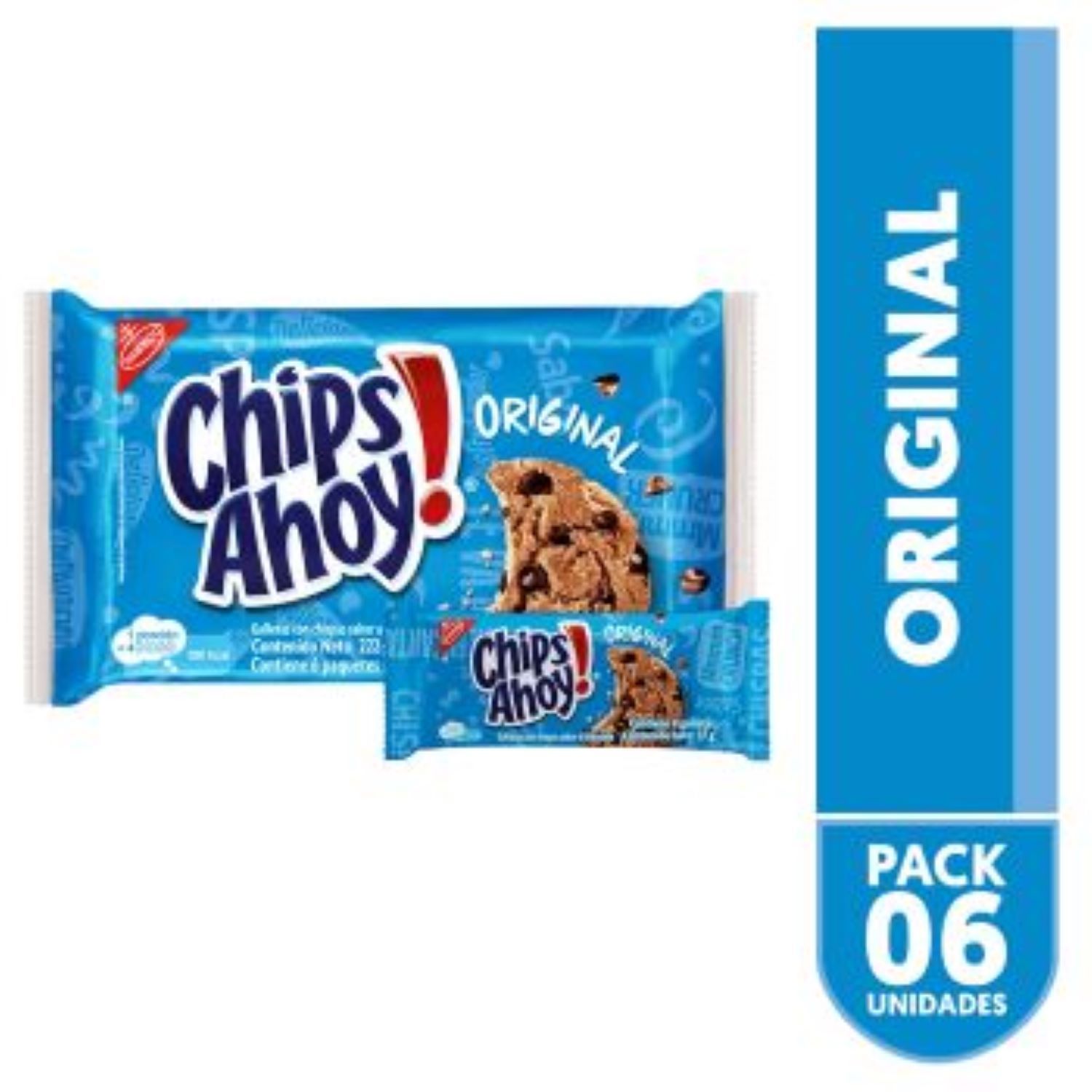 Galleta Choco Chip Chips Ahoy Nabisco Caja 342 G | Auto Mercado