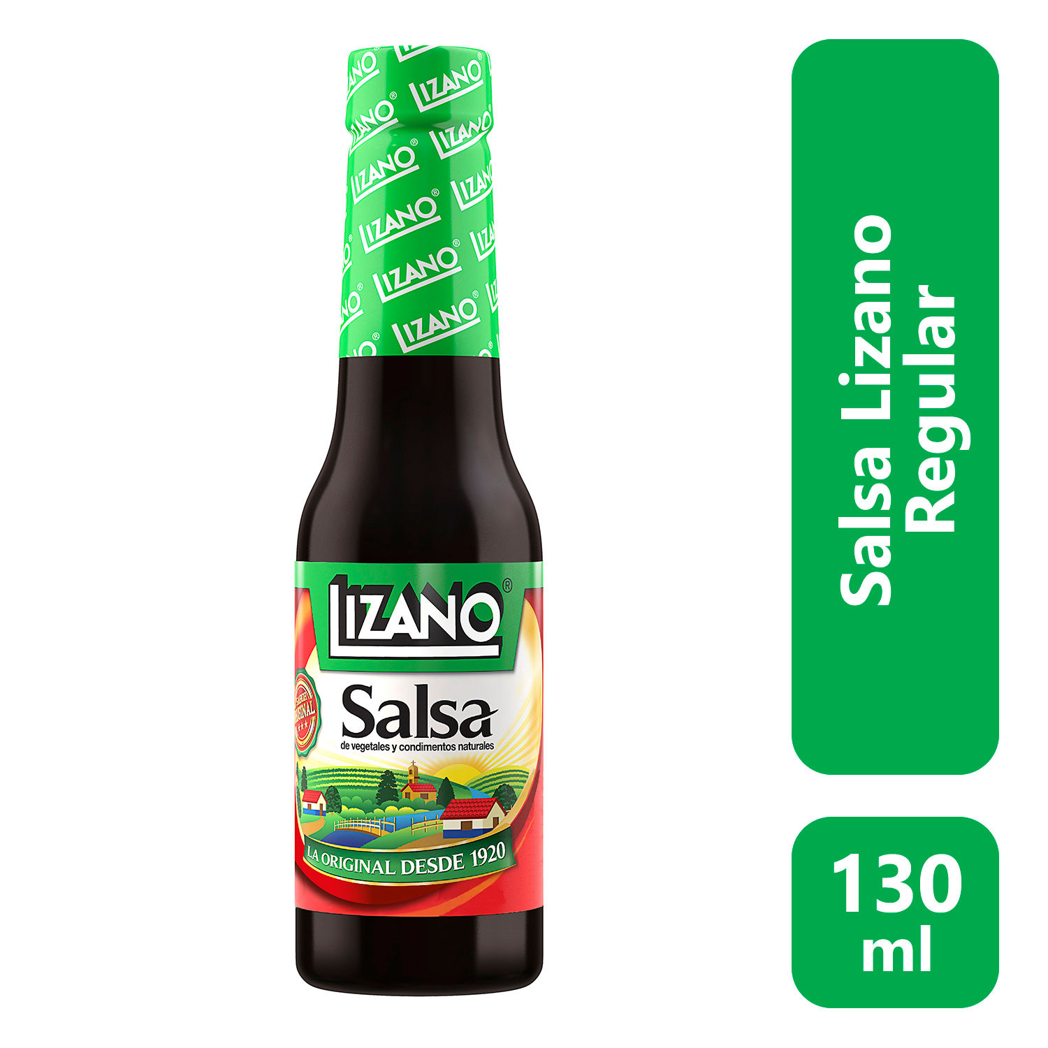 Salsa Inglesa Regular Lizano Frasco 130 Ml | Auto Mercado