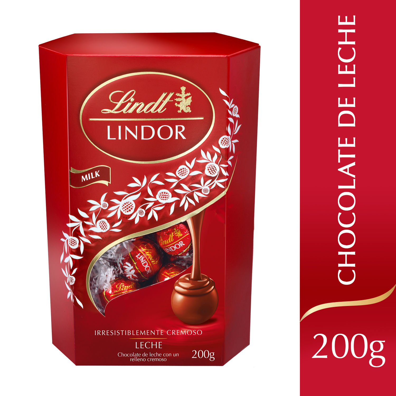 Chocolate Relleno Cremoso Lindt Caja 200 G | Auto Mercado