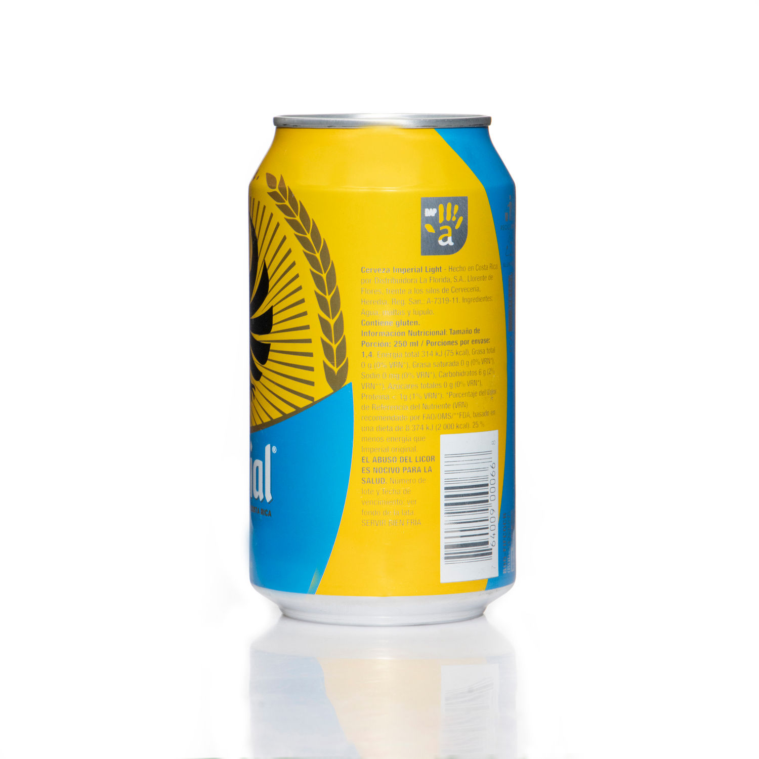Cerveza Nacional Light Costa Rica Imperial Lata 350 Ml | Auto Mercado