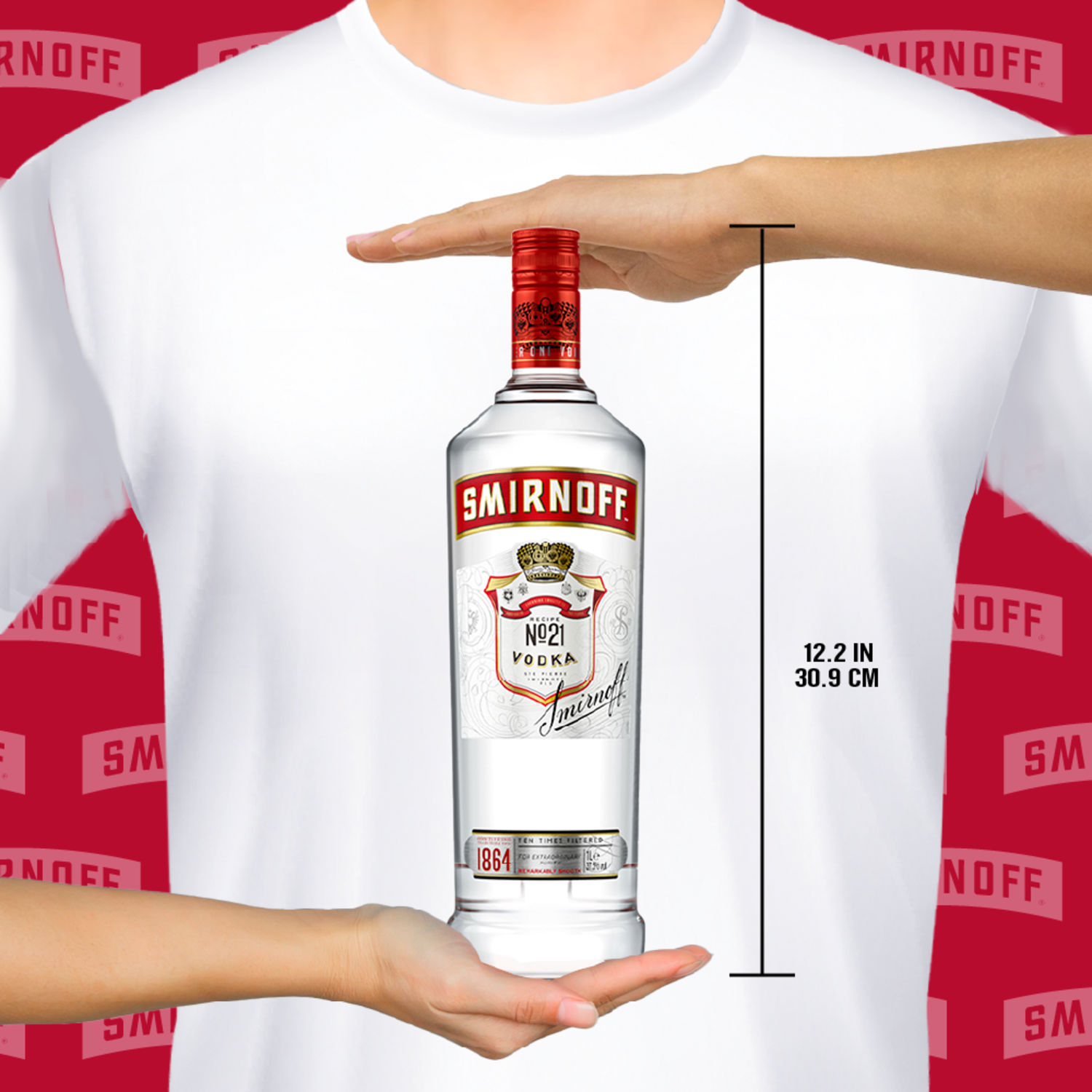 Vodka Estandar Smirnoff Botella 1000 Ml | Auto Mercado