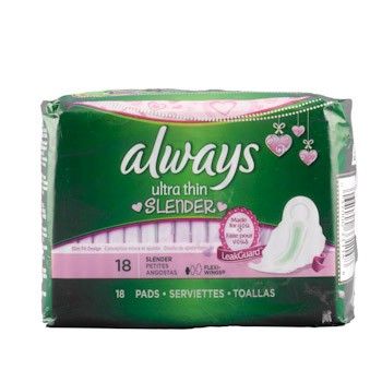 Toalla Intima Ultradelgada Con Alas Always Paquete 18 Unid | Auto Mercado