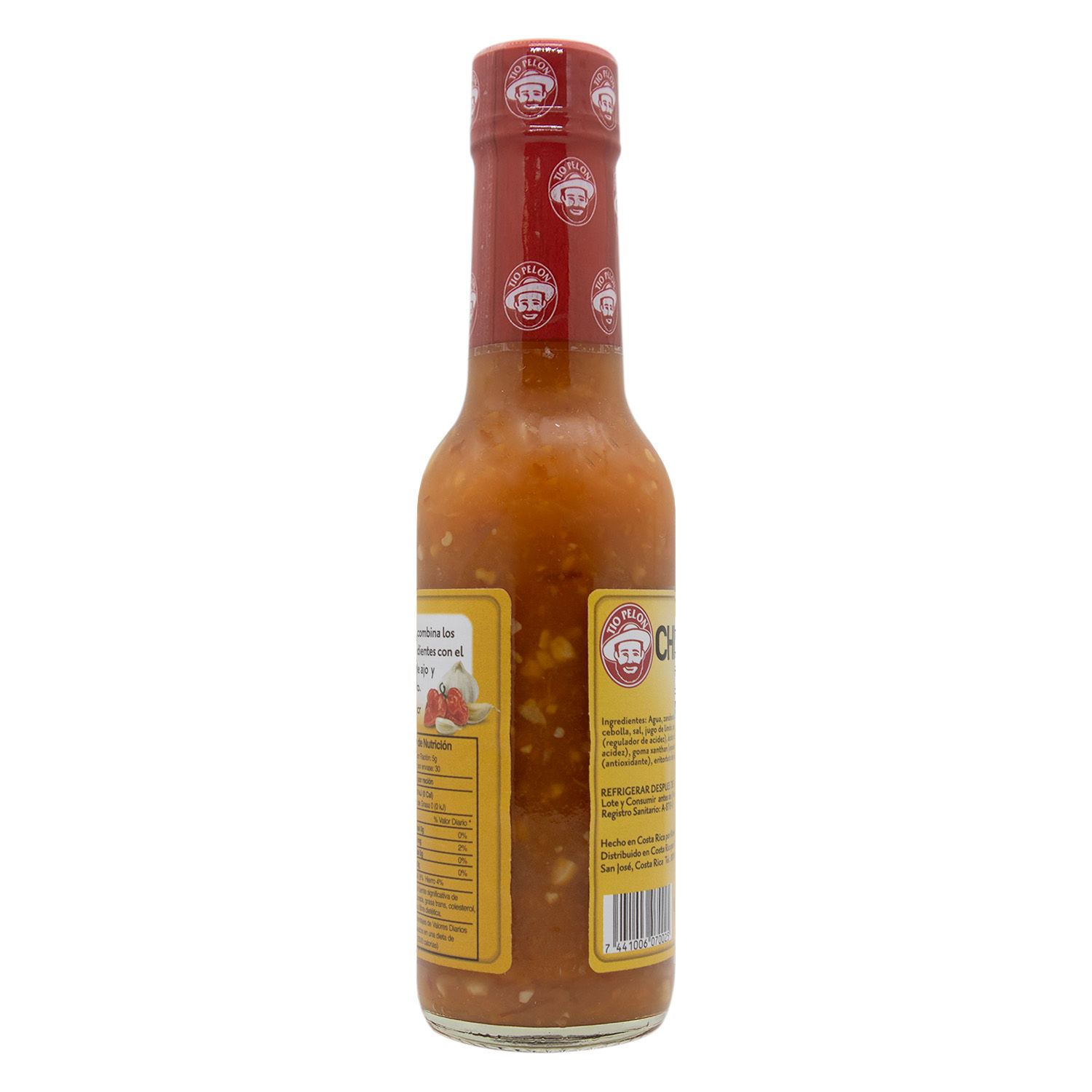Salsa Picante Chilero Ajo Tio Pelon Botella 155 G | Auto Mercado