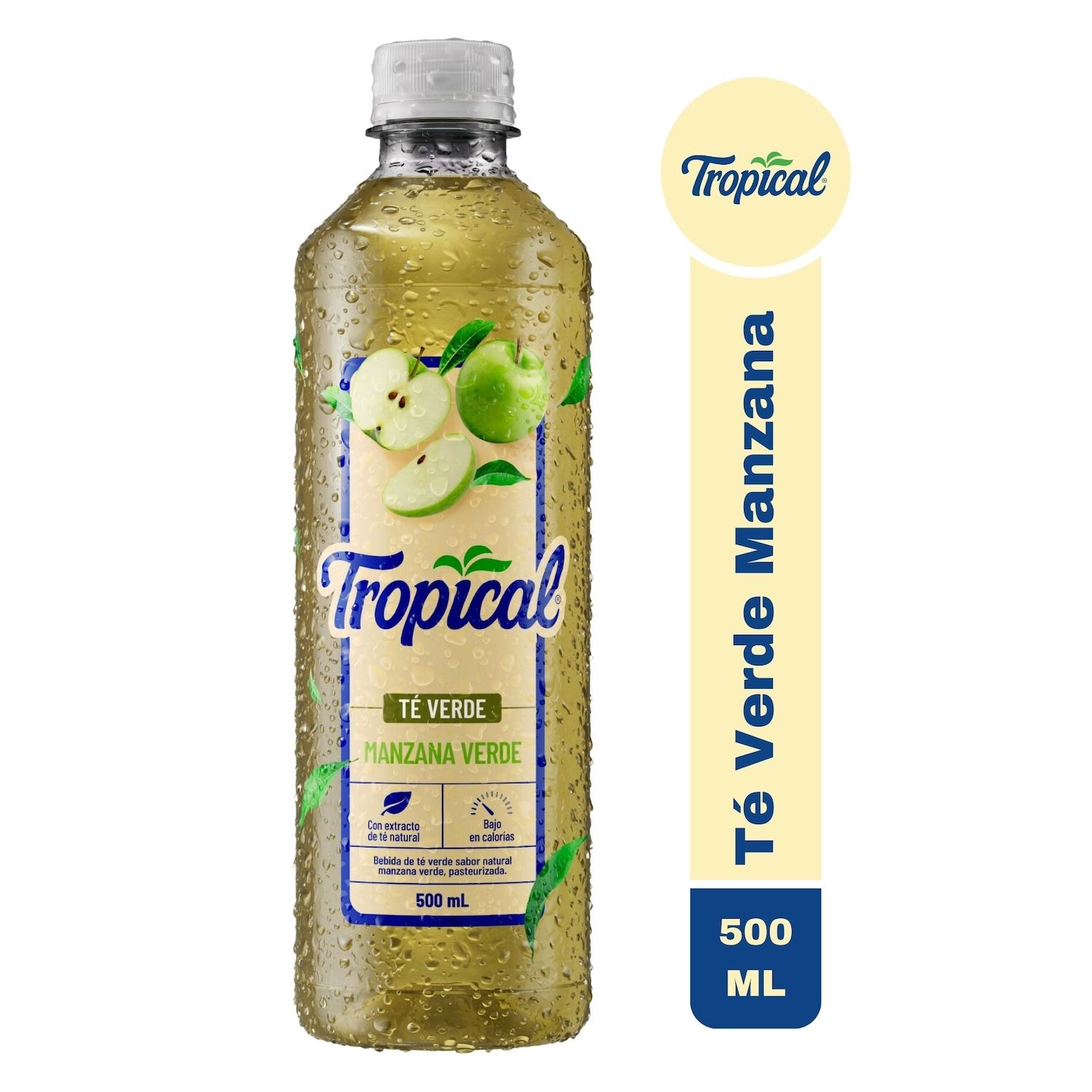 Bebida Te Líquido Verde Manzana Tropical Botella 500 Ml | Auto Mercado