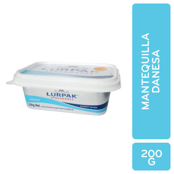 Mantequilla Sin Sal Light Lurpak Caja 250 G | Auto Mercado