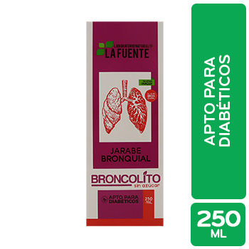Expectorante Adulto Jarabe Broncolito Fuente Caja 250 Ml | Auto Mercado