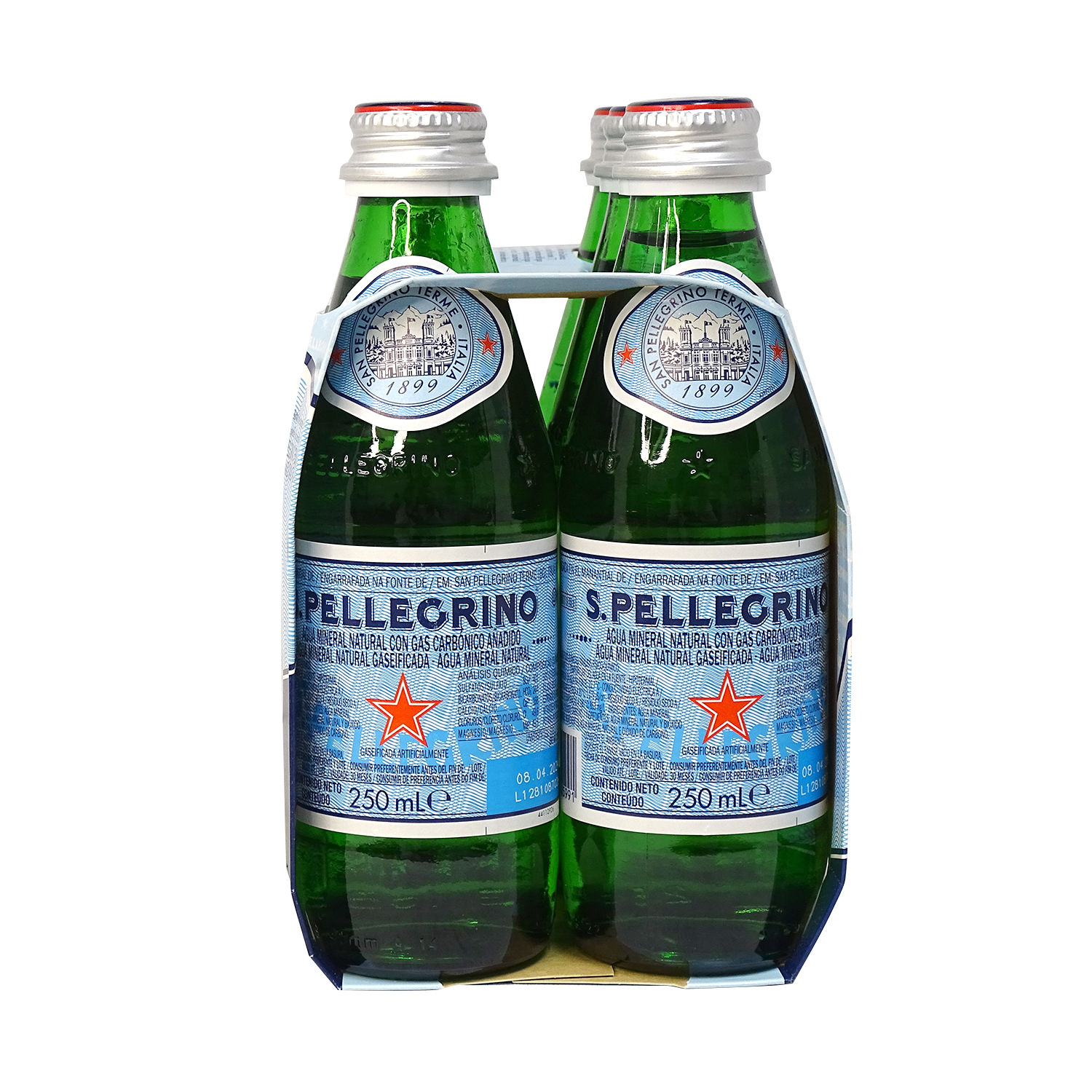 Agua Gasificada Natural Mineral San Pellegrino Paquete 1500 Ml | Auto ...
