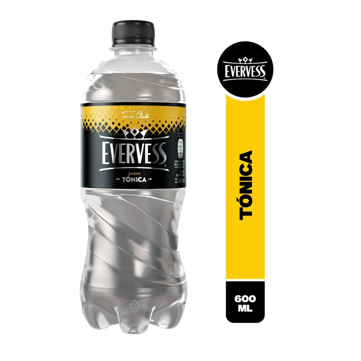 Bebida Agua Quinada Evervess Botella 600 Ml | Auto Mercado