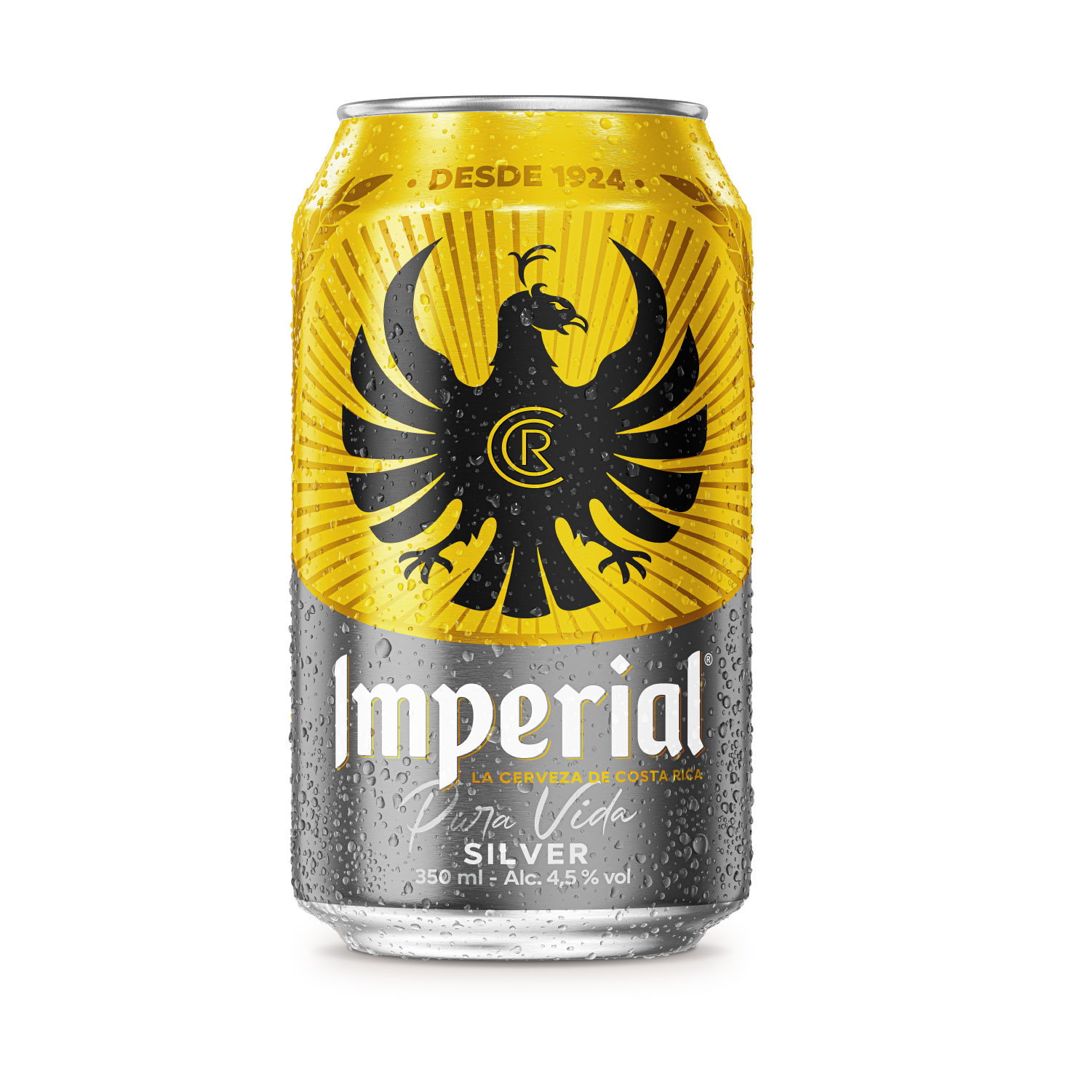 Cerveza Nacional Silver Costa Rica Imperial Lata 350 Ml | Auto Mercado