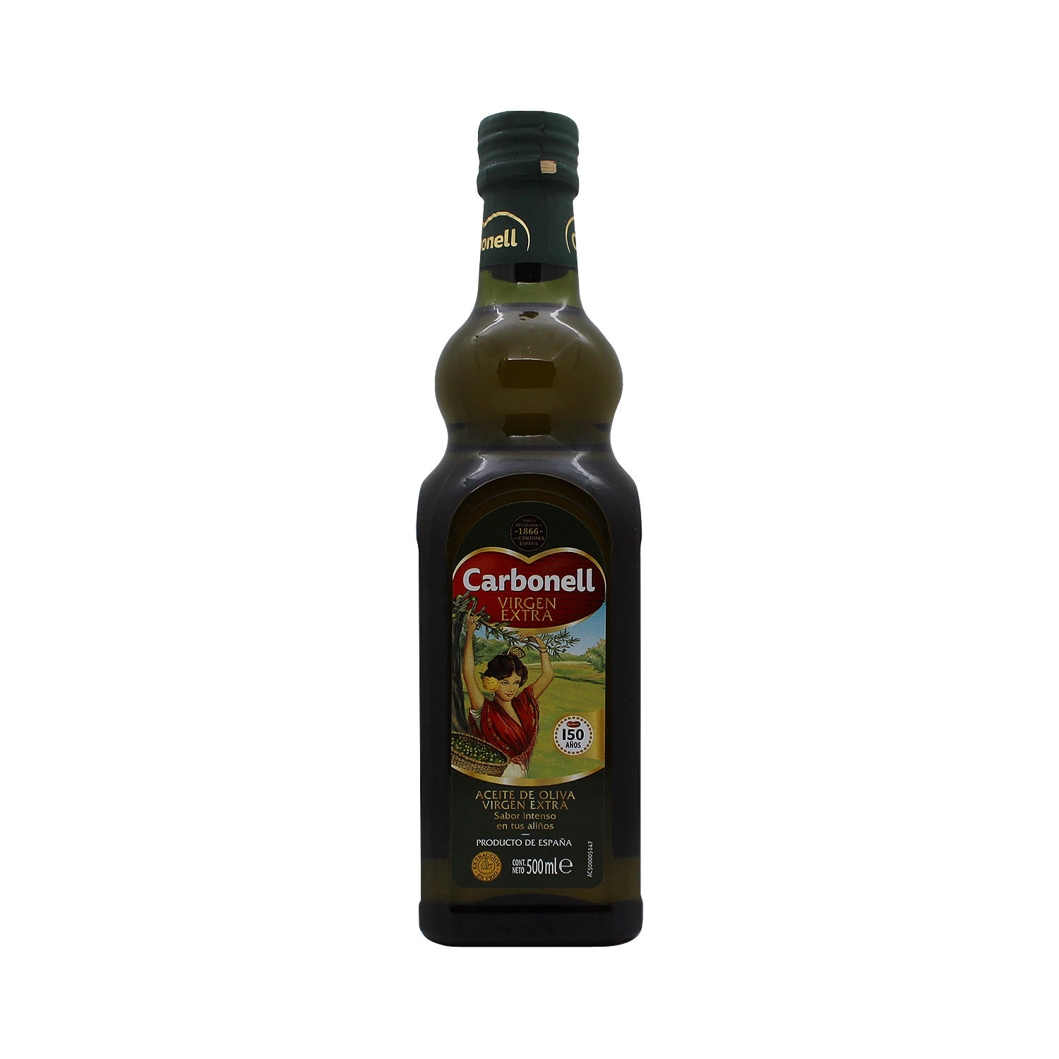 Aceite Oliva Extra Virgen Carbonell Botella 500 Ml | Auto Mercado