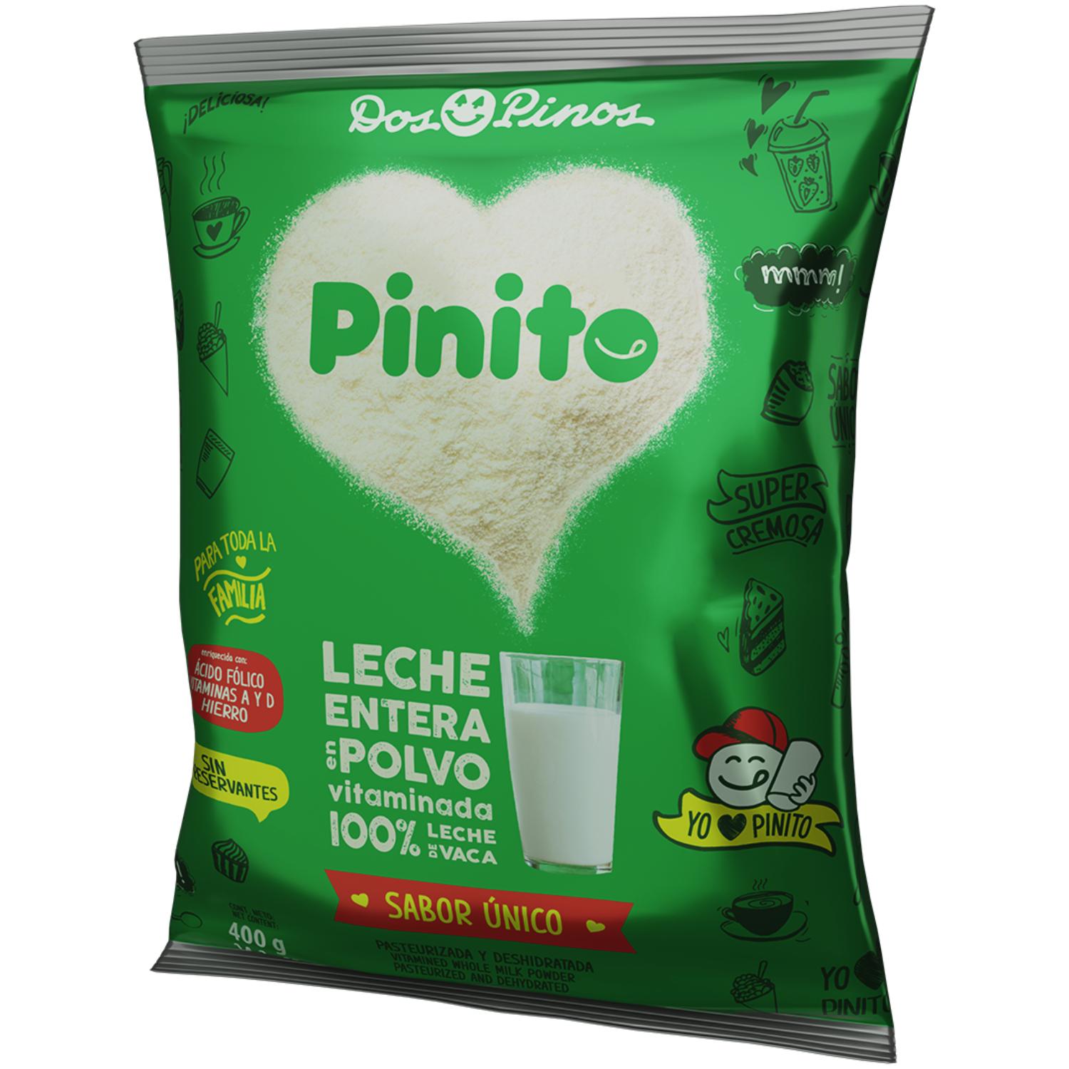 Leche En Polvo Pinito Dos Pinos Paquete 400 G | Auto Mercado