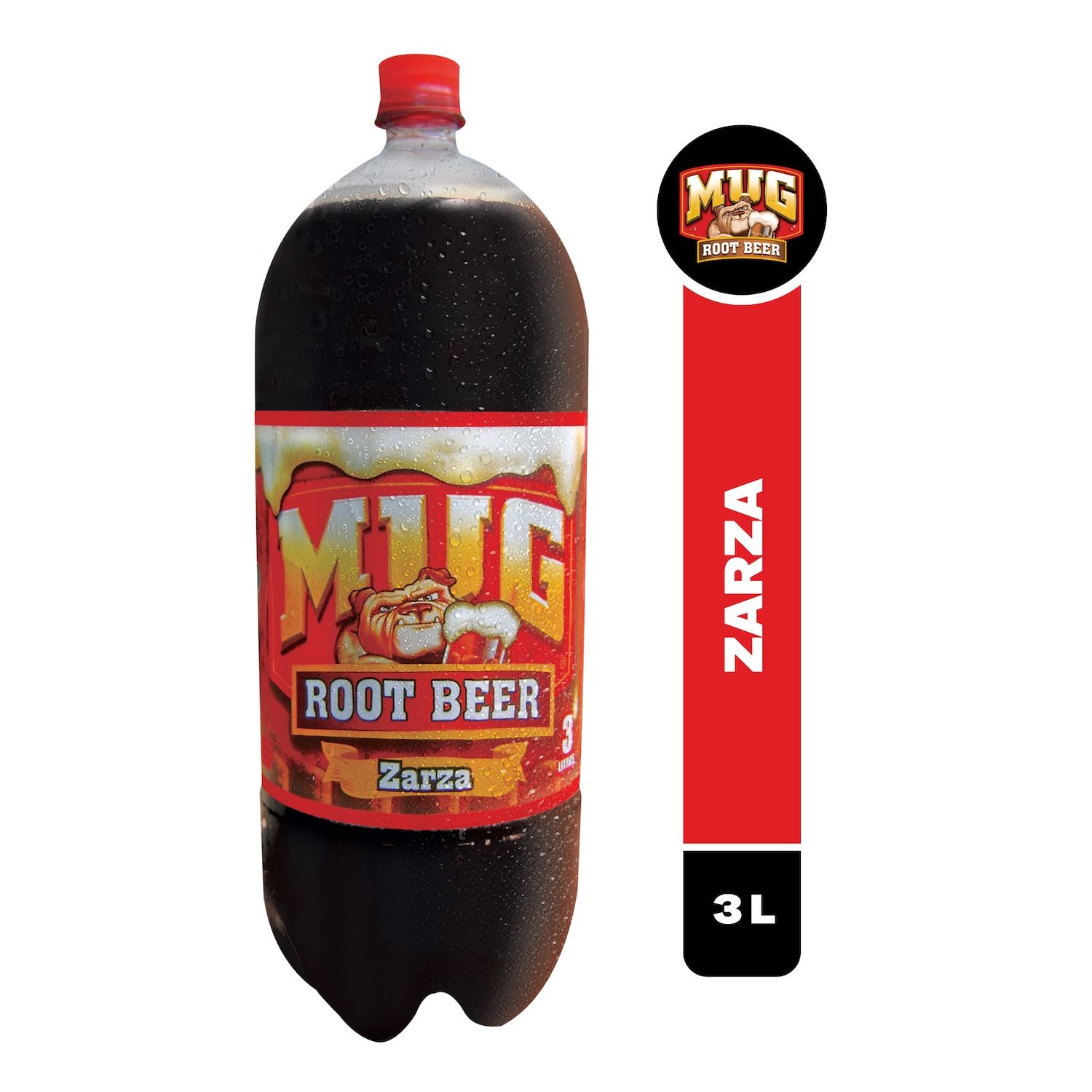 Bebida Gaseosa Regular Sabor Zarza Mug Botella 3000 Ml | Auto Mercado