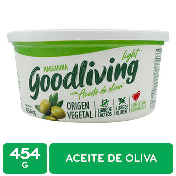 Margarina Light Aceite Oliva Goodliving Envase 454 G | Auto Mercado