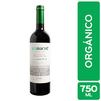 Vino Tinto España Tempranillo Organico Rioja Azabache | Auto Mercado