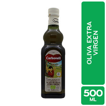 Aceite Oliva Extra Virgen Organico Carbonell Botella 500 Ml | Auto Mercado
