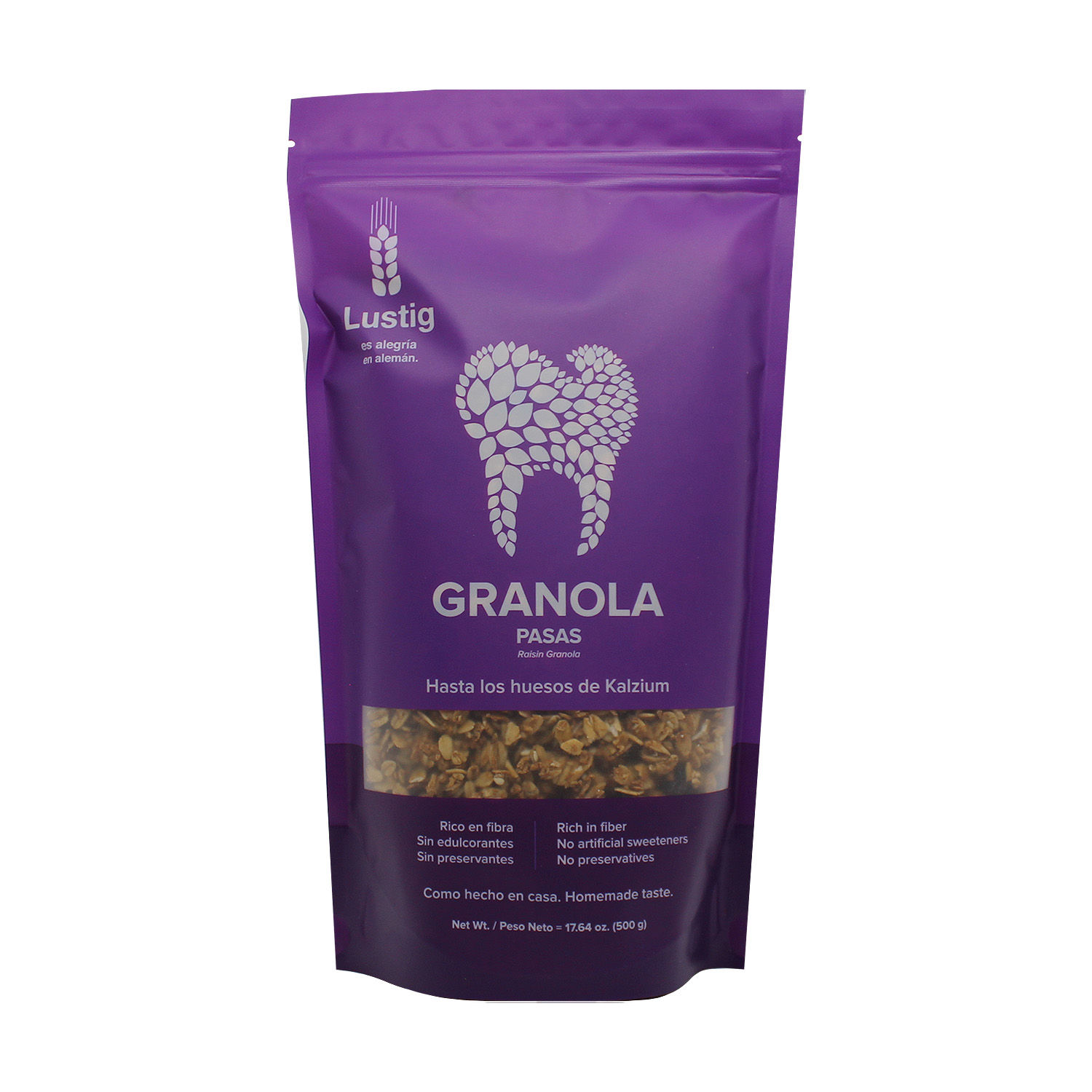 Granola Pasas Lustig Paquete 500 G | Auto Mercado