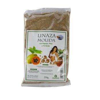Bebida Linaza Molido Papaya Piña Natural Life Paquete 250 G | Auto Mercado