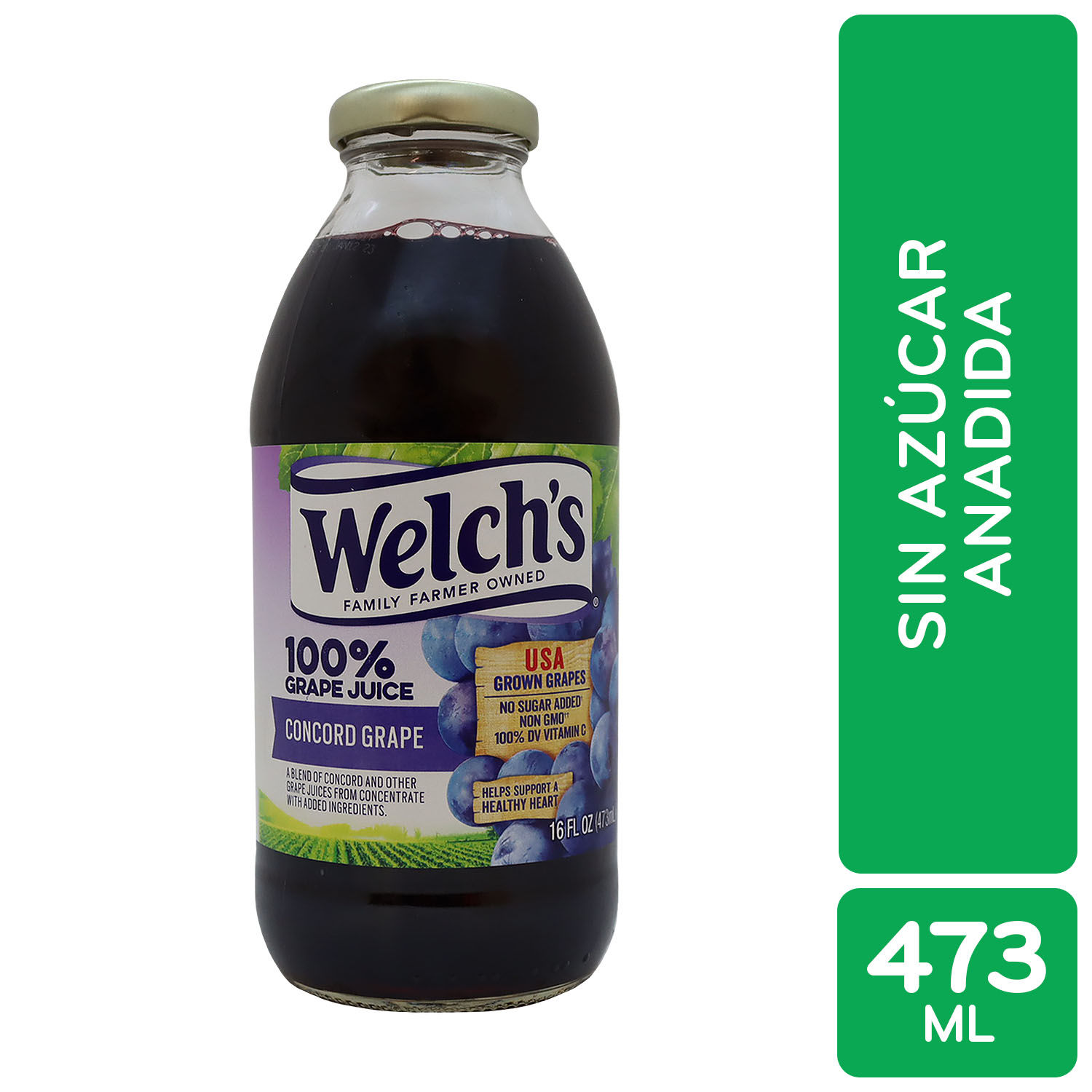 Bebida Jugo Uva Concentrado Welch's Botella 473 Ml | Auto Mercado