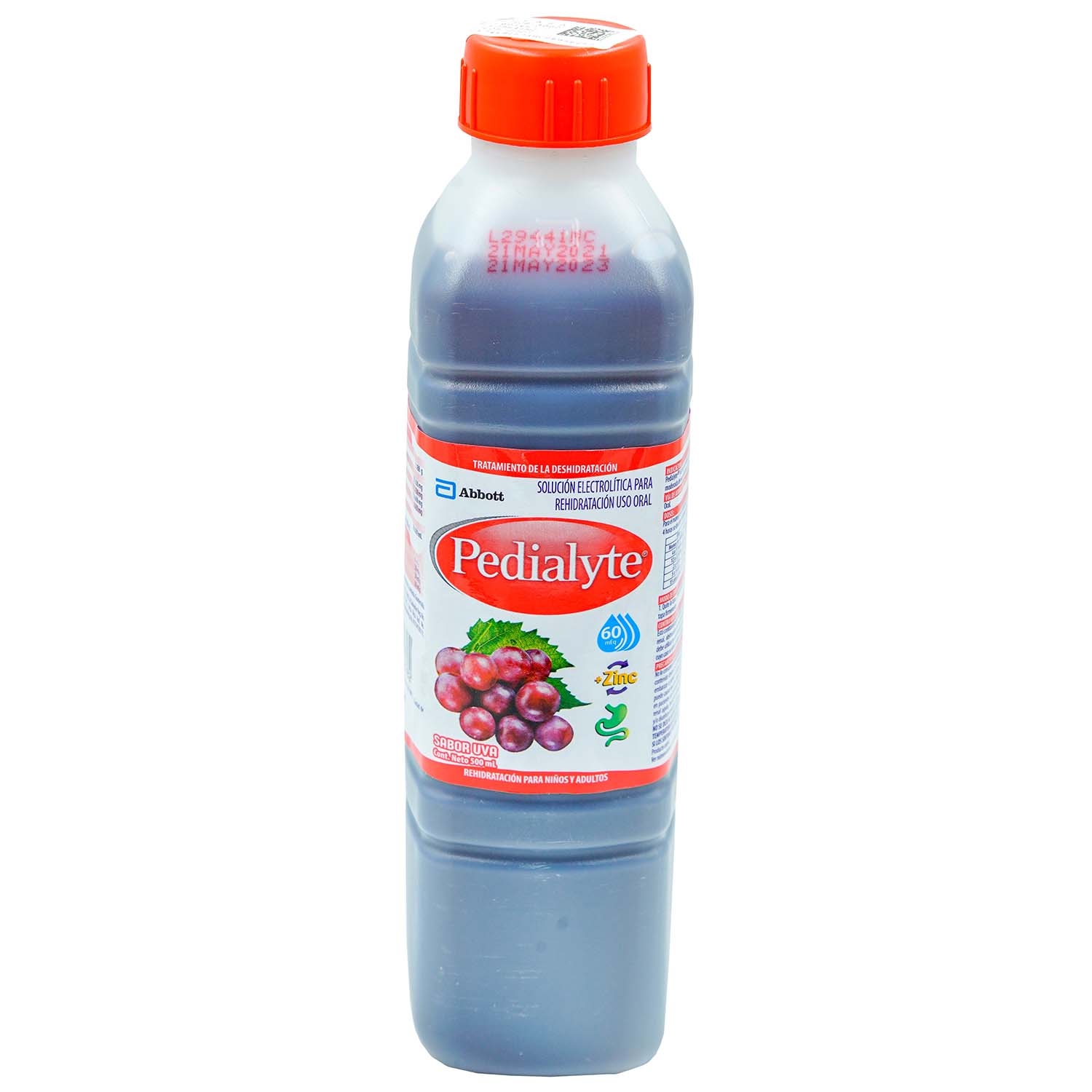Suero Oral Liquido Uva Pedialyte Envase 500 Ml | Auto Mercado