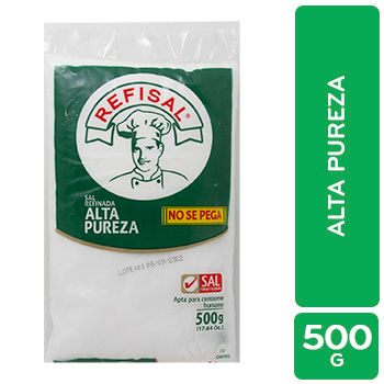 Sal Refinada Alta Pureza Refisal Paquete 500 G | Auto Mercado