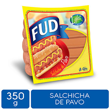 Salchicha Con Pavo Fud | Auto Mercado